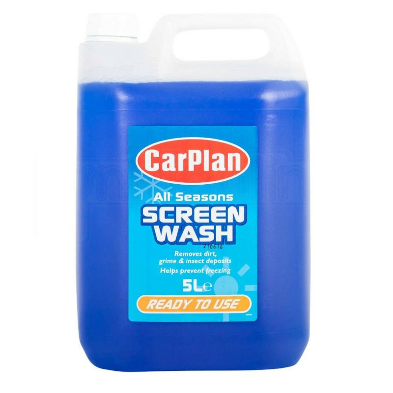 Carplan 5L Ready Mixed All Seasons Screenwash | Pease of Garforth
