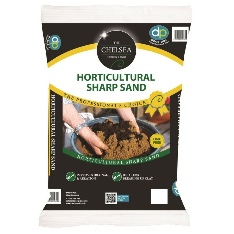 Deco-Pak 5kg Horticultural Sharp / Grit Sand | Pease of Garforth