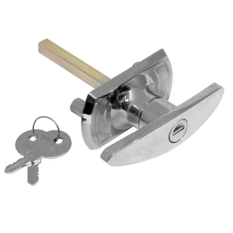 Sterling Garage Door Handle Lock - Square | Pease of Garforth