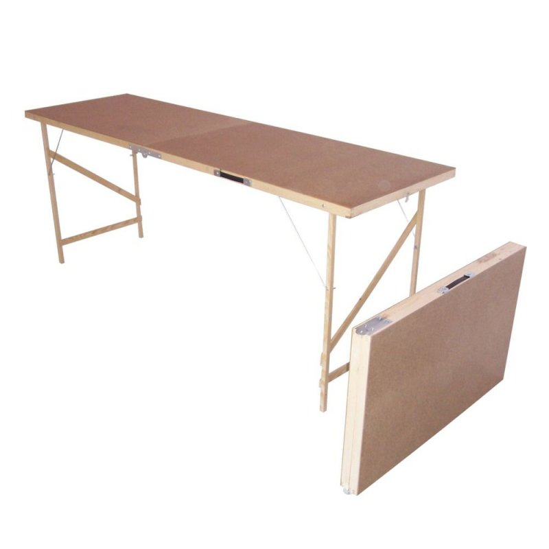 6ft x 3ft Folding Hardboard Paste Board Table | Pease of Garforth