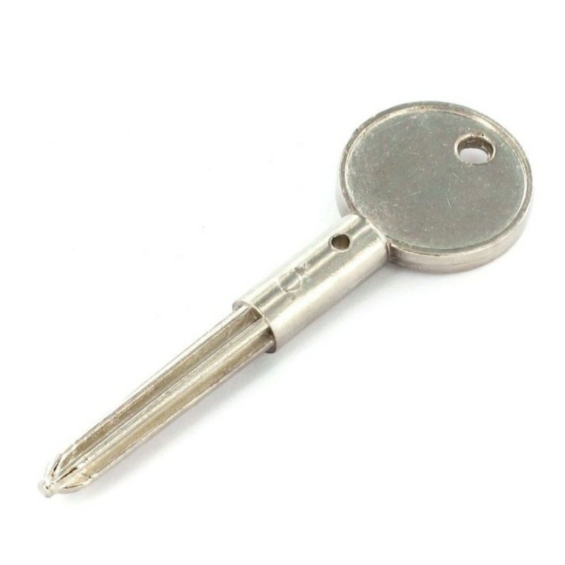 Securit Security Door Bolt Key Nickel Plated | Pease of Garforth