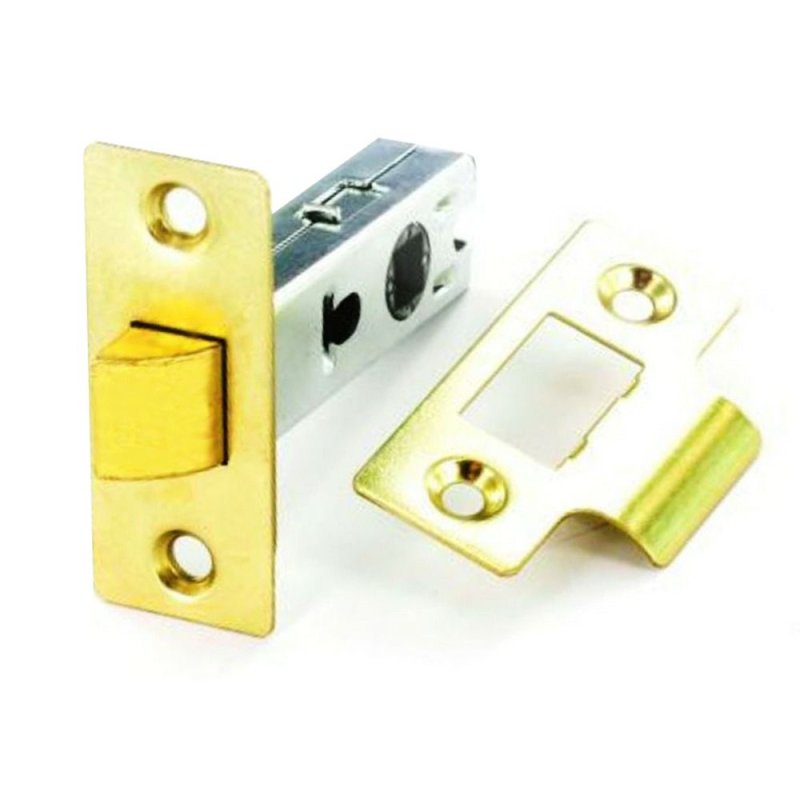 Securit 63mm Brass Plated Door Mortice Latch | Pease of Garforth