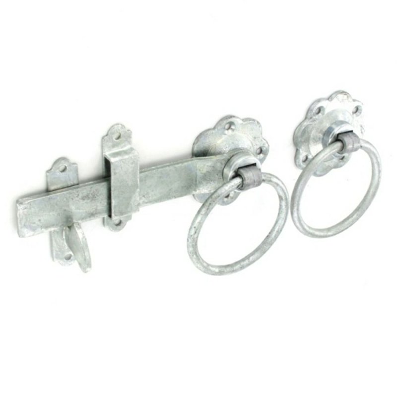 Securit Galvanised Ring Gate Latch 150mm | Pease of Garforth