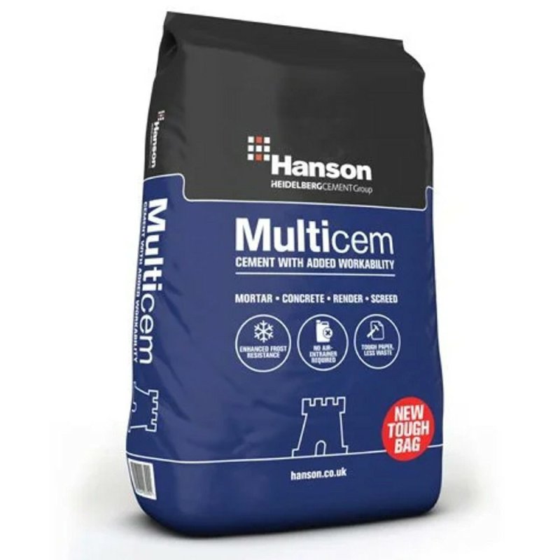 Hanson 25kg Multicem Tough Cement | Pease of Garforth