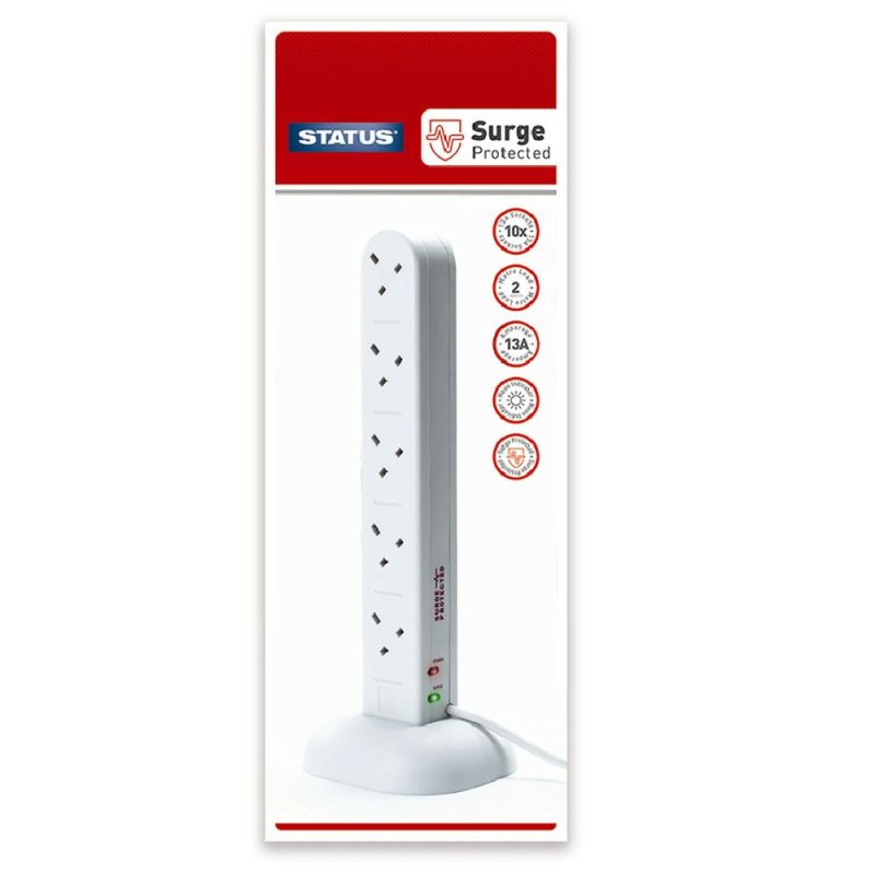Status 10 Way 2m Tower Extension Lead | Pease of Garforth
