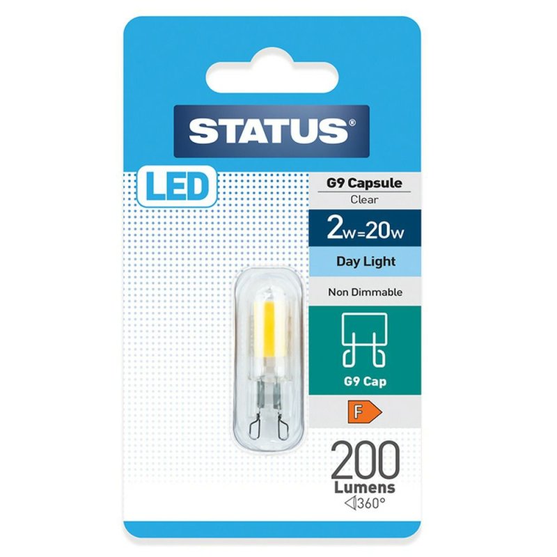 20W Status LED Daylight G9 Capsule Bulb | Pease of Garforth
