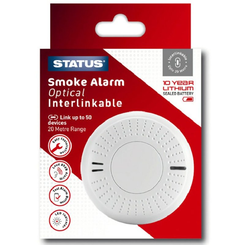Status Photoelectric Interlinkable Smoke Detector | Pease of Garforth