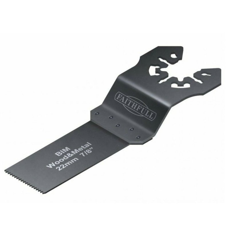 Faithfull Multi-Tool Flush Cut Wood/Bi-Metal Blade 22mm | Pease of Garforth