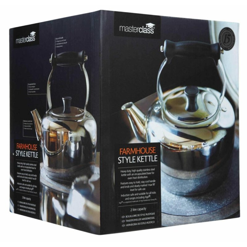 MasterClass Farmhouse Style Heavy Duty 2L Kettle | Pease of Garforth