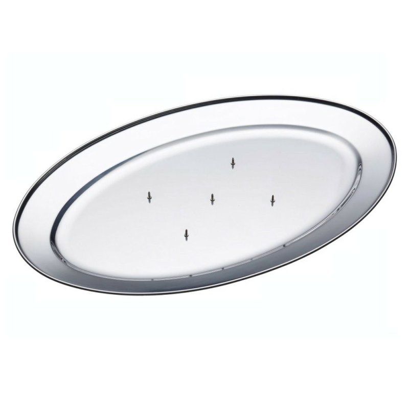 Kitchen Craft Stainless Steel Spiked Carving Dish | Pease of Garforth