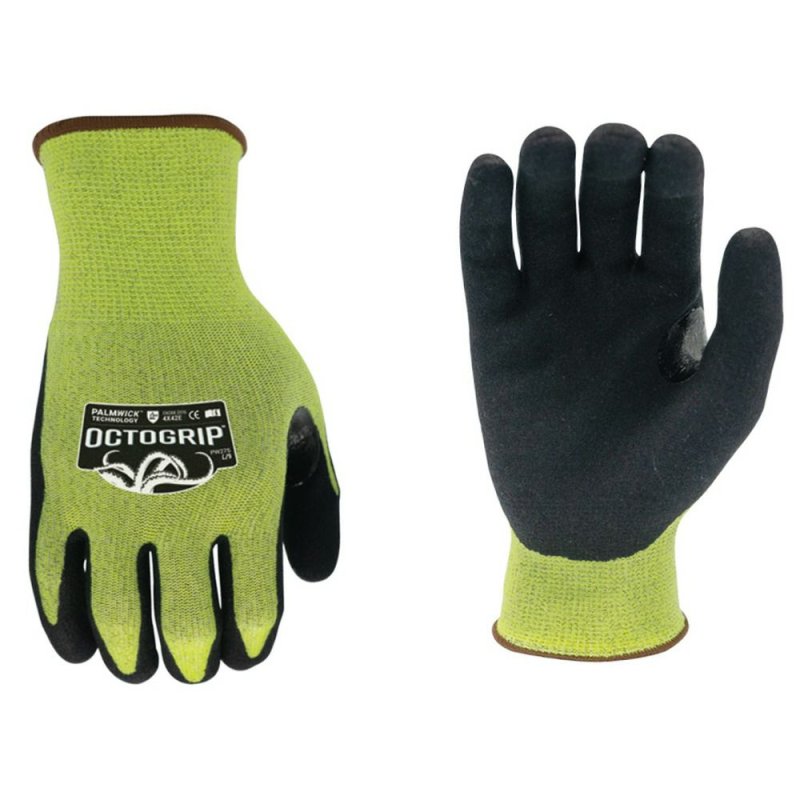 Octogrip 13g Nitrile Palm Safety Cut Pro Gloves | Pease of Garforth