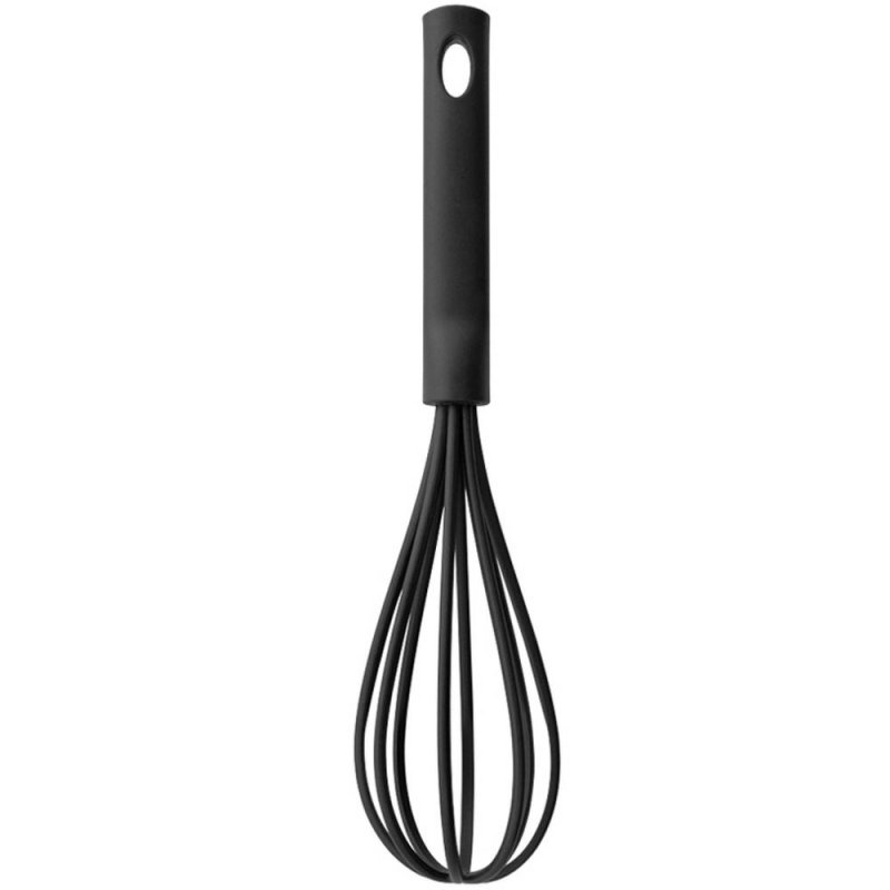 Brabantia Large Black Plastic Non Stick Whisk | Pease of Garforth