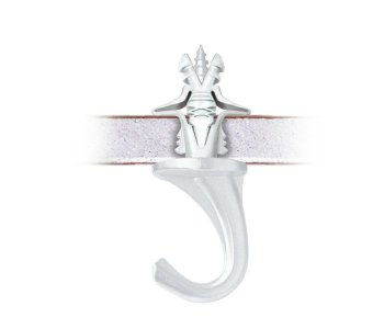 Cobra Versa Hook White Large Screw In Hook | Pease of Garforth