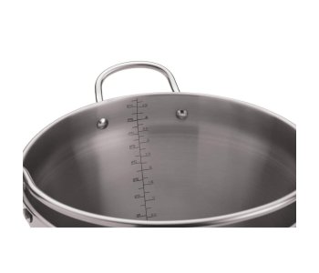 Kitchen Craft 26cm Stainless Steel Mini Maslin Pan | Pease of Garforth